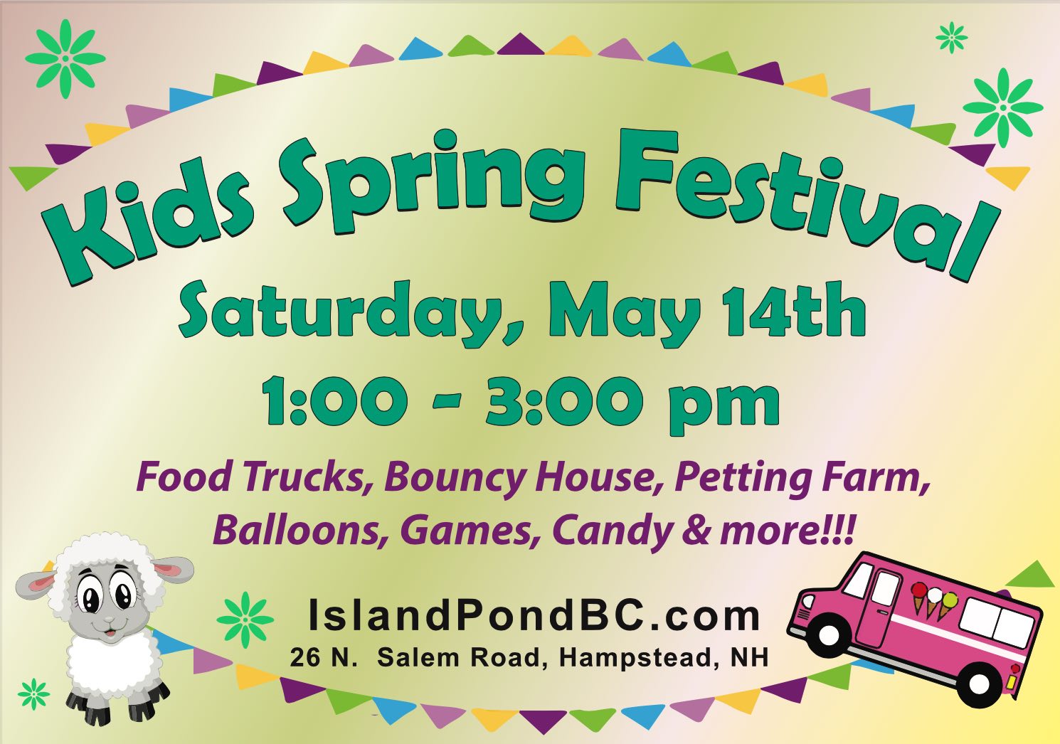 Kids Spring Festival 2022 - Island Pond Baptist Church